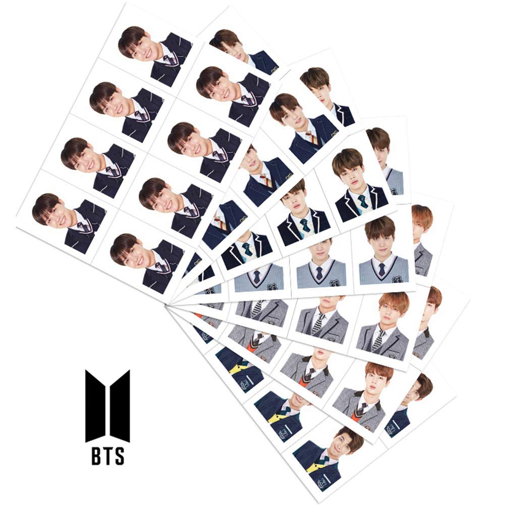 Buy Youyouchard Kpop BTS Members Uniform Collective Cards Jimin ...