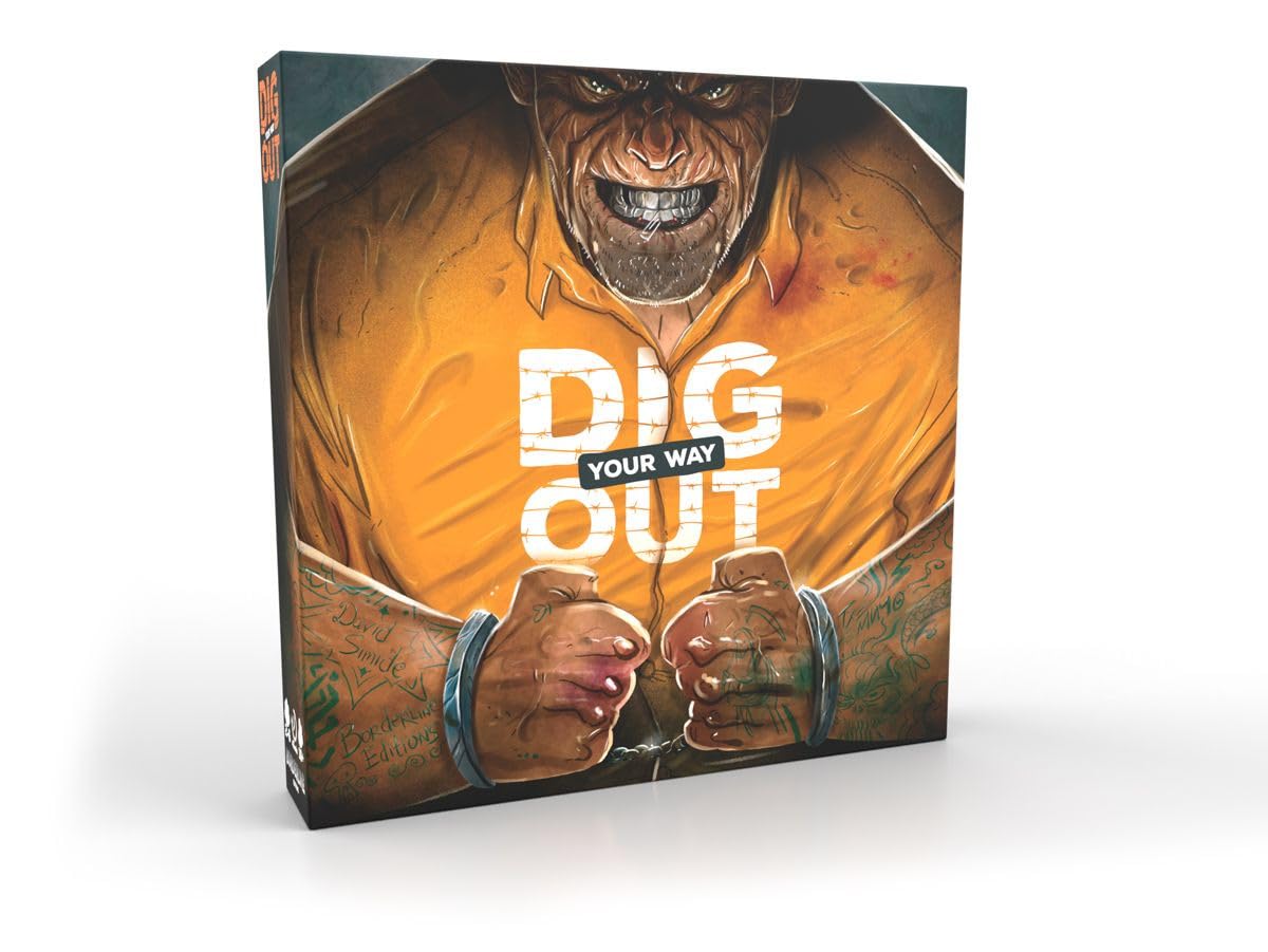 Dig Your Way Out – Board Game – Strategy – Who Comes First From Prison ...