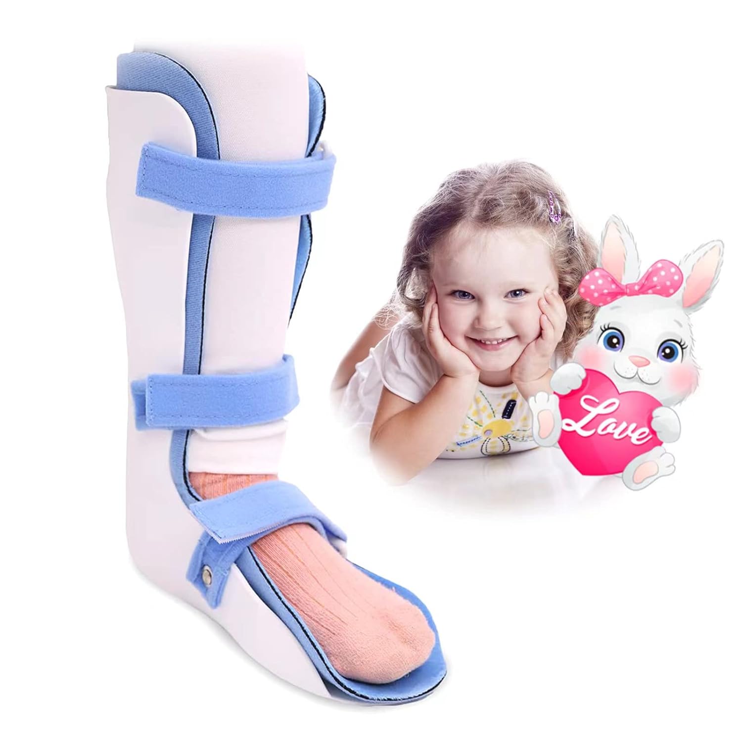 Amazon.com: Kids AFO Drop Foot Brace Baby Ankle Foot Orthosis Night ...