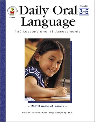 Daily Oral Language, Grades 3 - 5 (Daily Series): Byers, Gregg O ...