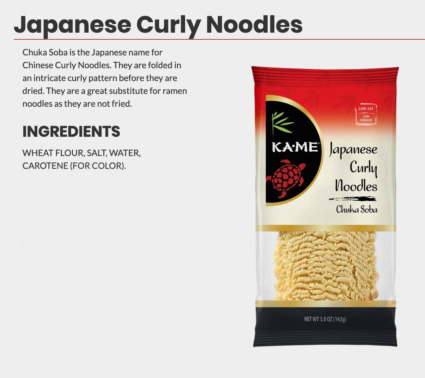 Snapklik.com : KA-ME Japanese Curly Noodles