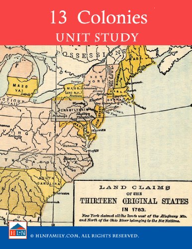Amazon.com: Colonial America the 13 Colonies Unit Study eBook : Lewis ...