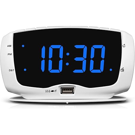 Amazon.com: JENSEN JCR-210 AM/FM Digital Dual Alarm Clock Radio with ...