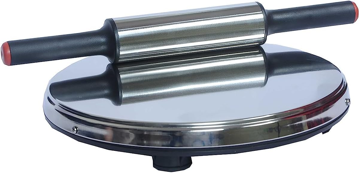 Buy Aluminium Chapati Maker/Chakla with Stainless Steel Heavy Belan ...