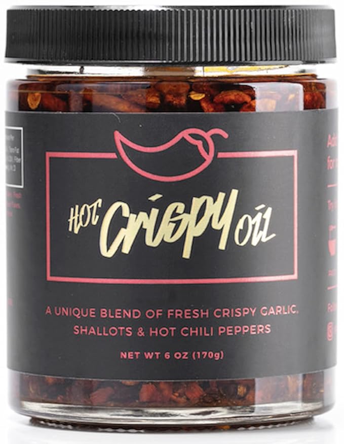 Amazon.com : Hot Crispy Oil Original: Spicy, Savory Gourmet Extra ...