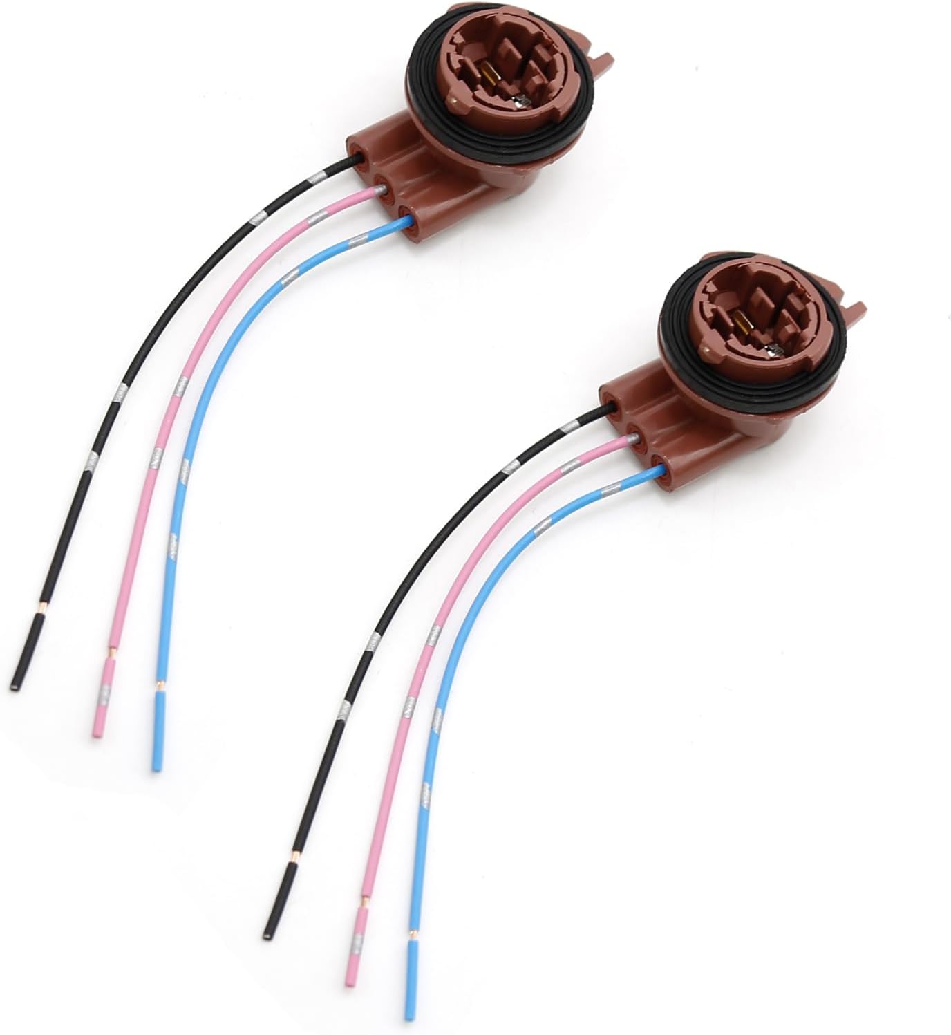 3157/4157 Pre-Wired Harness Socket Adapter Pigtail Connector Plug ...