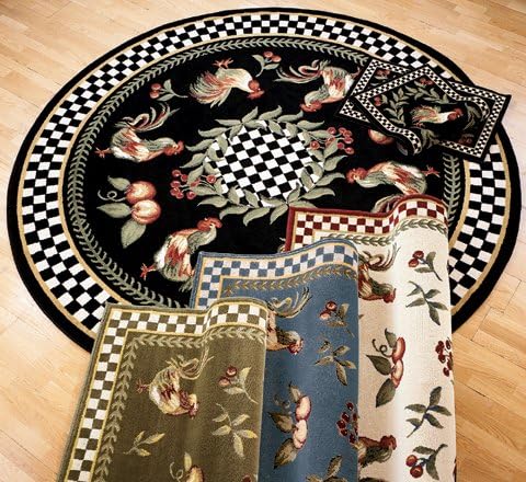 Amazon.com: Avalon Rooster Rug, 8'2" x 10' with Bonus Scatter Rugs ...
