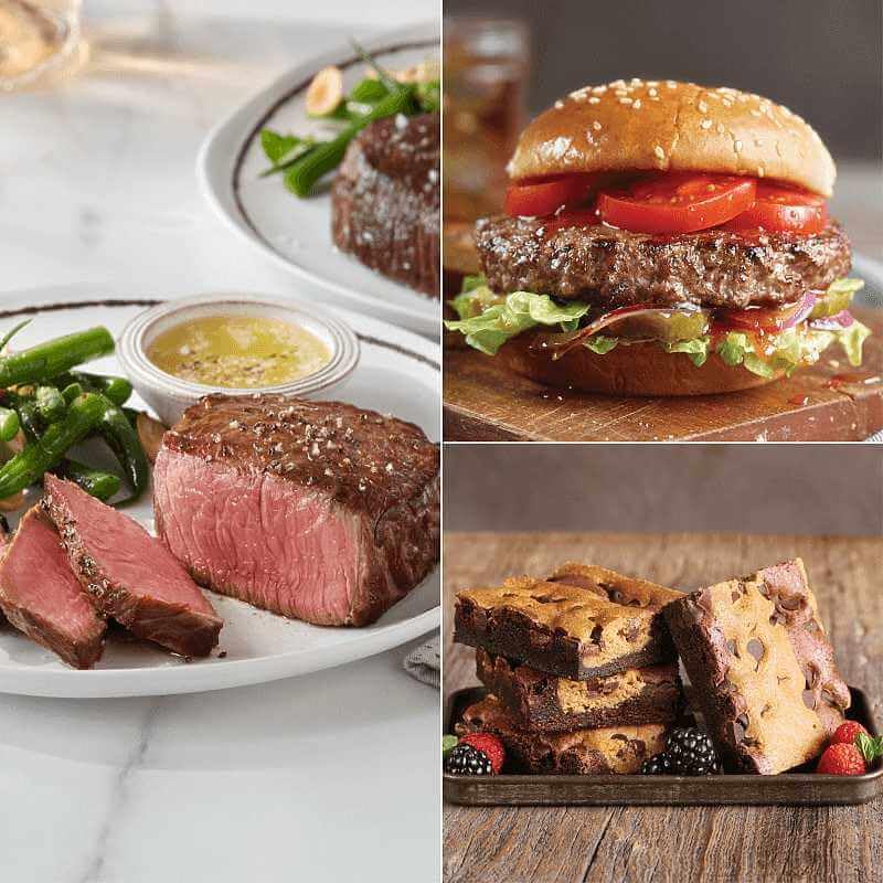 Amazon.com : Flavorful Favorites Steak Variety Pack with 4 Top Sirloin ...