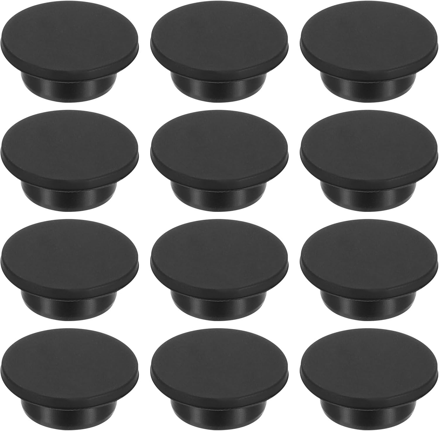 Amazon.com: PATIKIL 25.2mm Diameter Rubber Hole Plugs, 12 Pcs Silicone ...