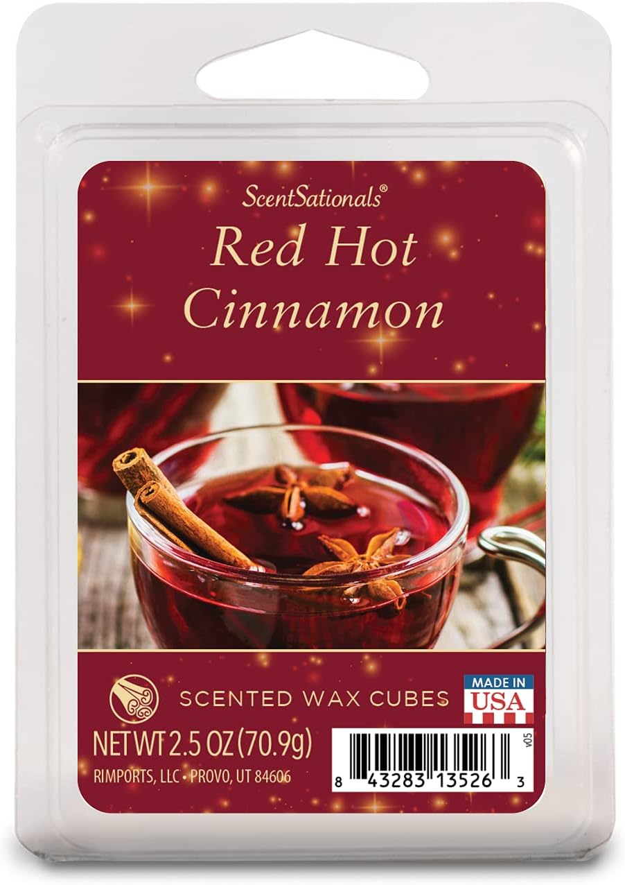 Amazon.com: Scentsationals Scented Wax Cubes - Holiday Collection ...