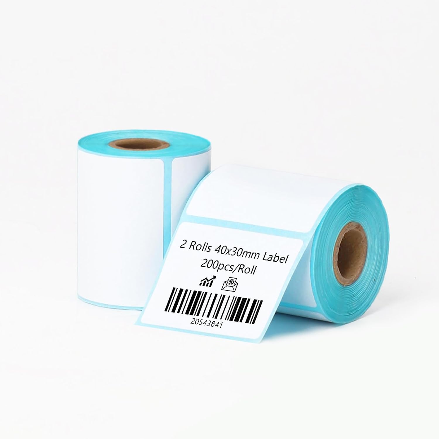 CLABEL Thermal Label for 220B/221B/230B Label Maker, 1.57" x 1.18 ...