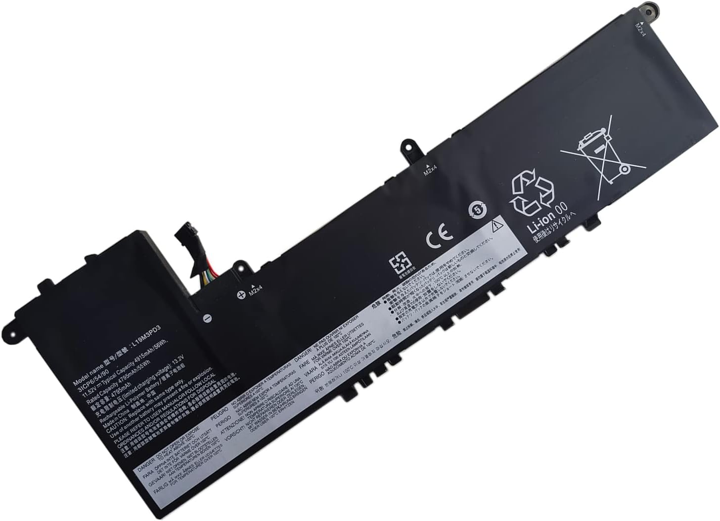 XITAIAN L19M3PD3 11.52V 56Wh Replacement Laptop Battery Compatible with ...