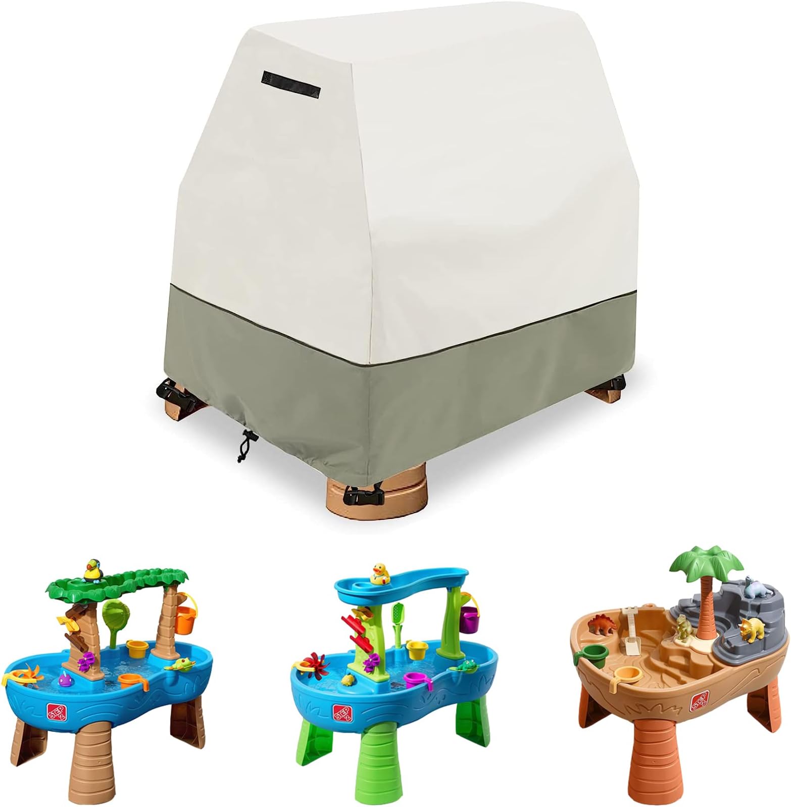 Amazon.com: Kids Sand Table Cover Compatible with Step2 Sand Table ...