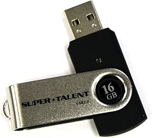 Amazon.com: Super Talent SM Series 16 GB USB 2.0 Flash Drive STU16GSMBK ...