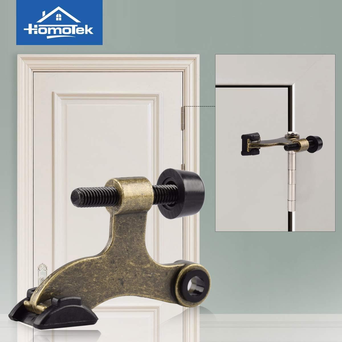 Snapklik.com : HOMOTEK 24 Pack Hinge Pin Antique Brass Door Stopper ...