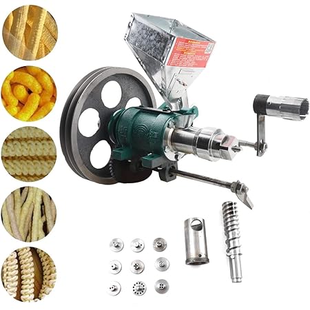 Amazon.com: Puffed Food Extruder Rice Corn Puffing Extrusion Machine ...
