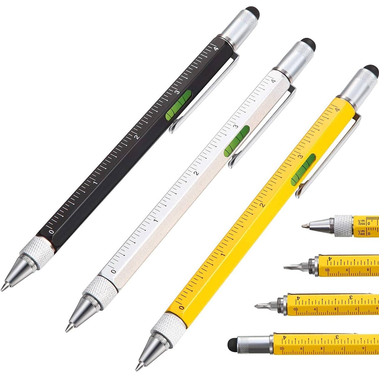 P M H Tool Pen, 6 in 1 with Pen Ballpoint Tool, Tech Tool Pen With Flat ...