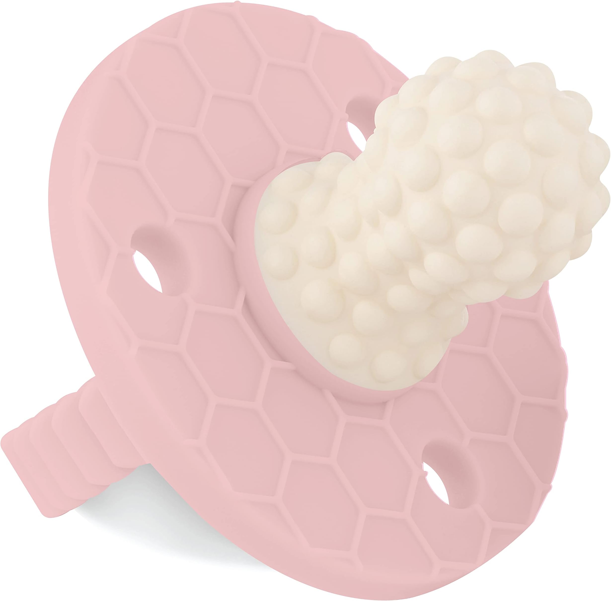 Amazon.com : Nuby Gum-EEZ Pacifier Teethers, 2 Pack (Sky/Lime) : Baby