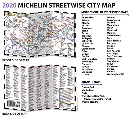 Streetwise London Underground Map - Laminated Map of the - BookMall
