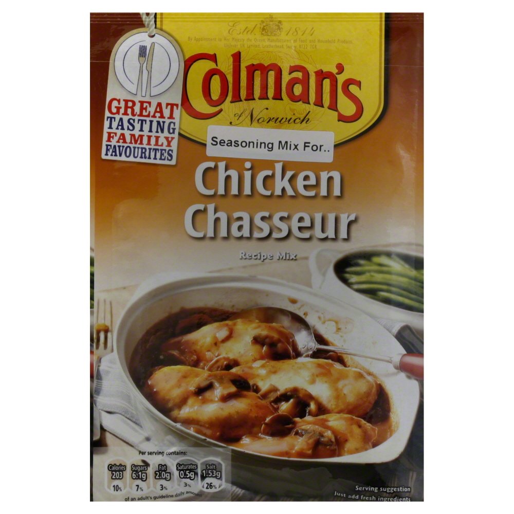 Amazon.com : Colemans Mix Ssnng Chasseur Chckn : Grocery & Gourmet Food