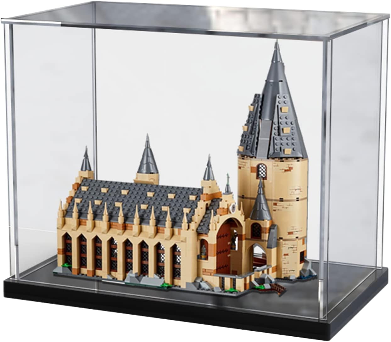 Acrylic Display Case with Black Base, Acrylic Box, Display Case ...