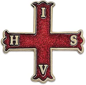 Amazon.com: Knight of The Red Cross of Constantine Masonic Lapel Pin ...