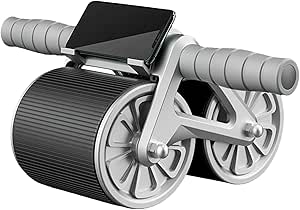 Amazon.com: LATAFA Automatic Rebound- Ab Roller, Ab Wheel Roller with ...