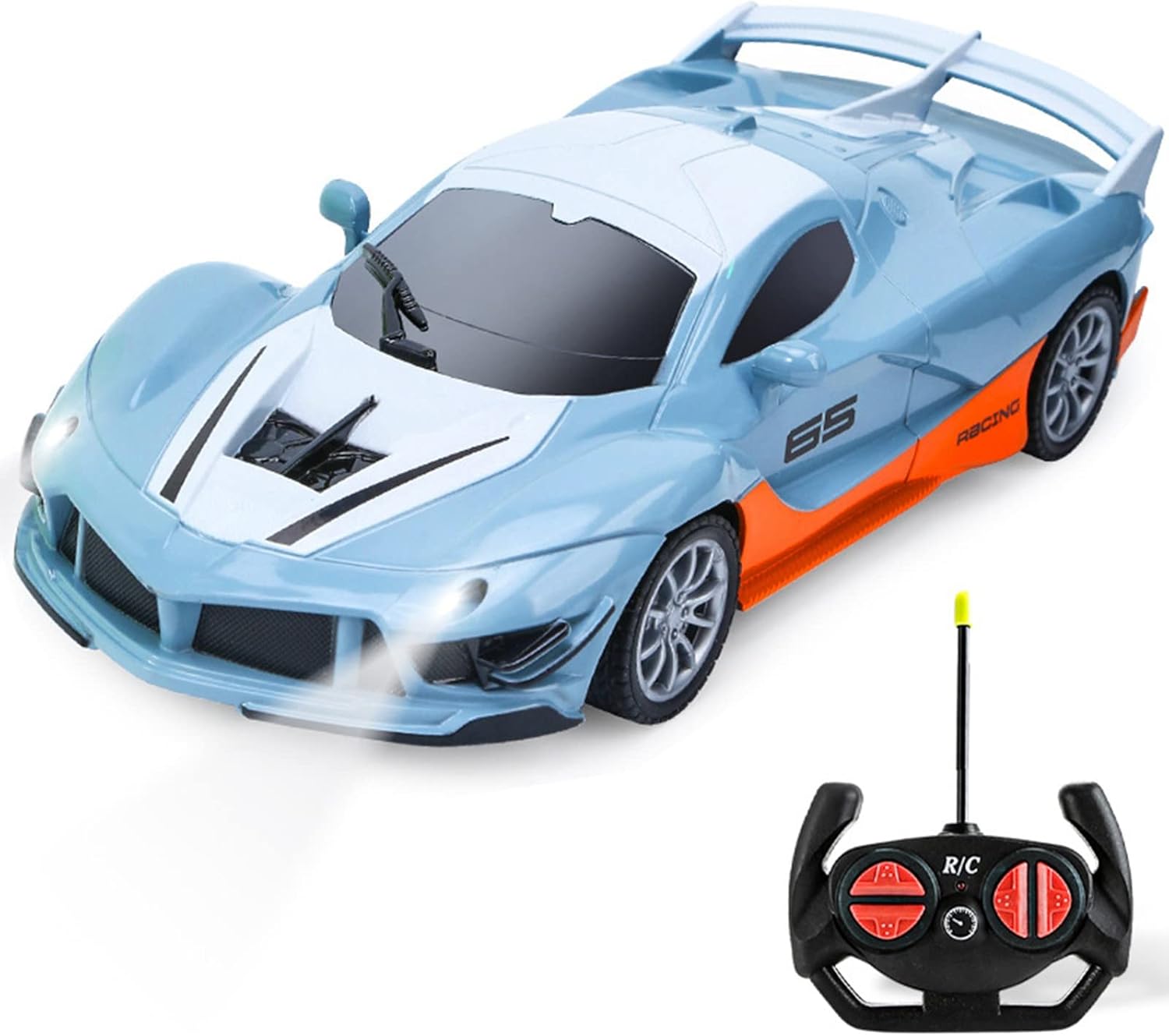Amazon.com: LILAJO 4-Channel Remote Control Car Wireless Light Remote ...
