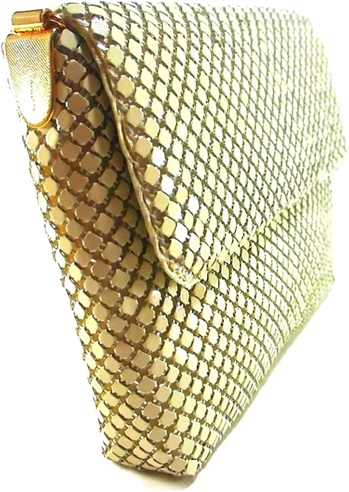 Frewahmesh X-Small Women clutch metal mesh evening purse bag for ...