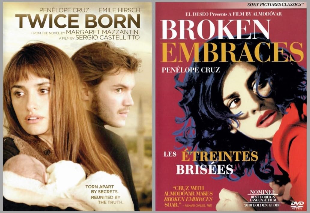 Amazon.com: Twice Born + Broken Embraces [Penélope Cruz Double Feature DVD 2-Sets] : Penélope ...