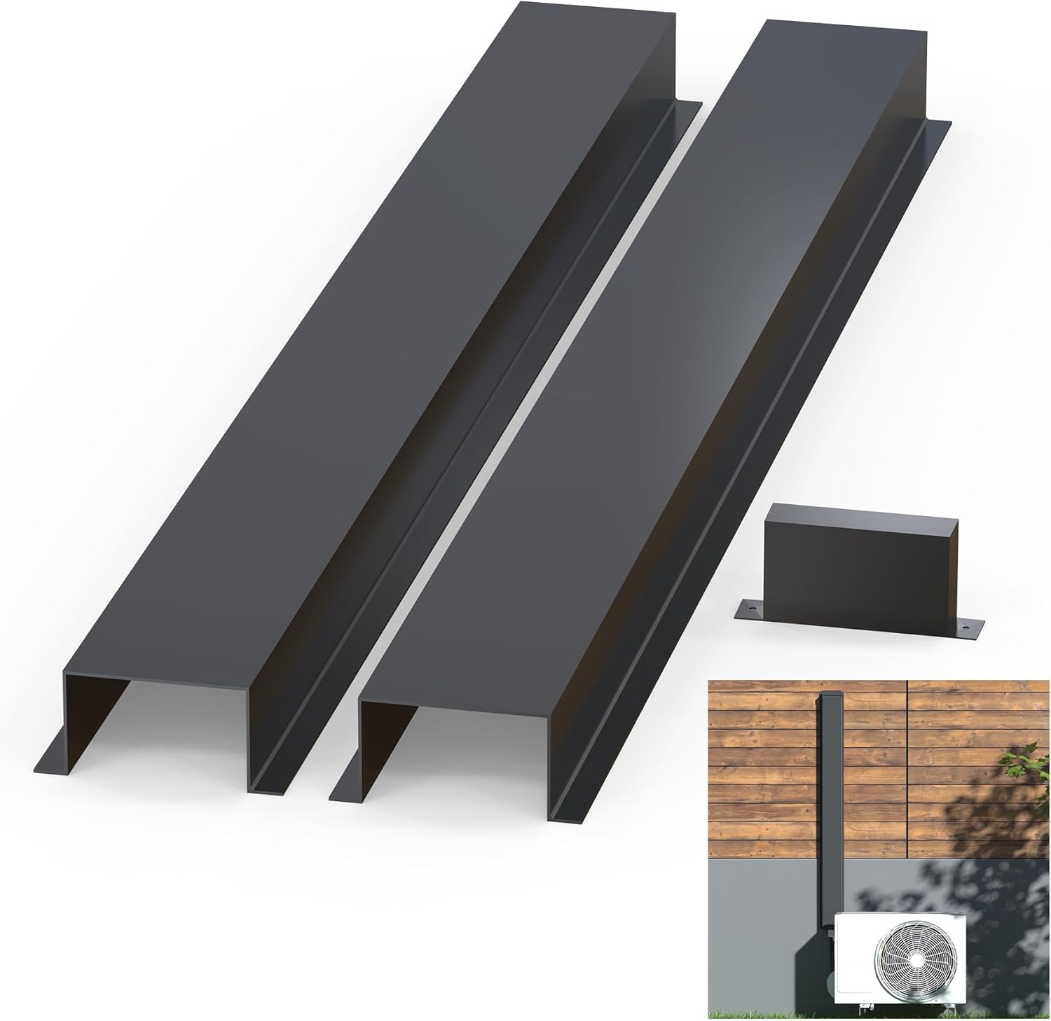 Amazon.com: Forestchill Metal Line Set Cover Kit, 6"W x 6.5Ft L ...