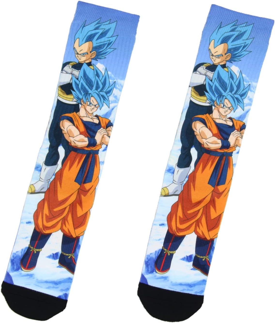 Amazon.com: Bioworld Dragon Ball Z Goku y Vegeta Super Saiyan God SSGSS ...