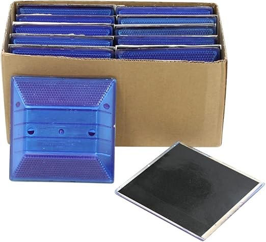 Amazon.com: Blue Reflective Road Driveway Marker (10 Pack) - Fire ...