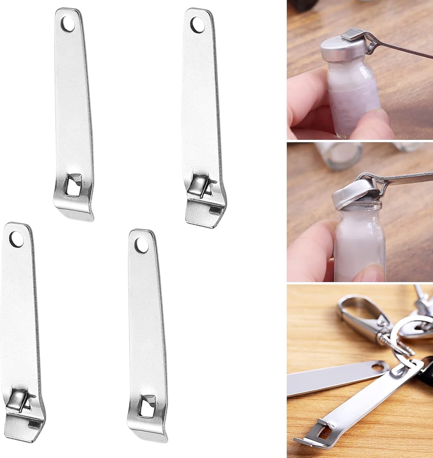 Amazon.com: Bartender Bottle Opener, Vials Decapper Mini Keychain ...