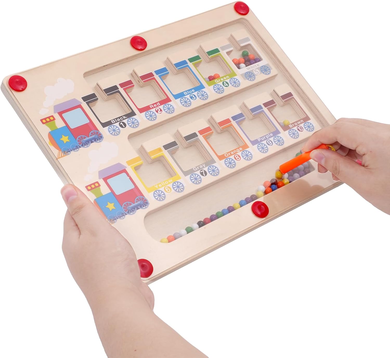 Amazon.com: Dementia Care Activity Sorting Board for Elderly,Fidget ...