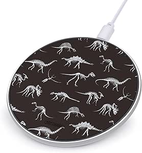 Amazon.com: Dinosaur Skeleton in The Dark Portable Fast Charging Pad ...