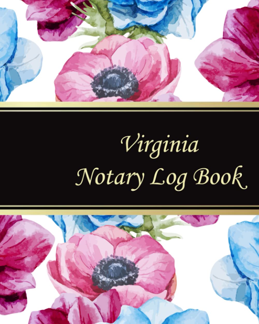 Virginia Notary Log Book: Notary Records Journal:Official Notary ...