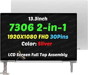 Amazon.com: WARWOLFTEAM 13.3inch LED LCD 1920X1080 FHD Touch Screen Digitizer Replacement Whole ...