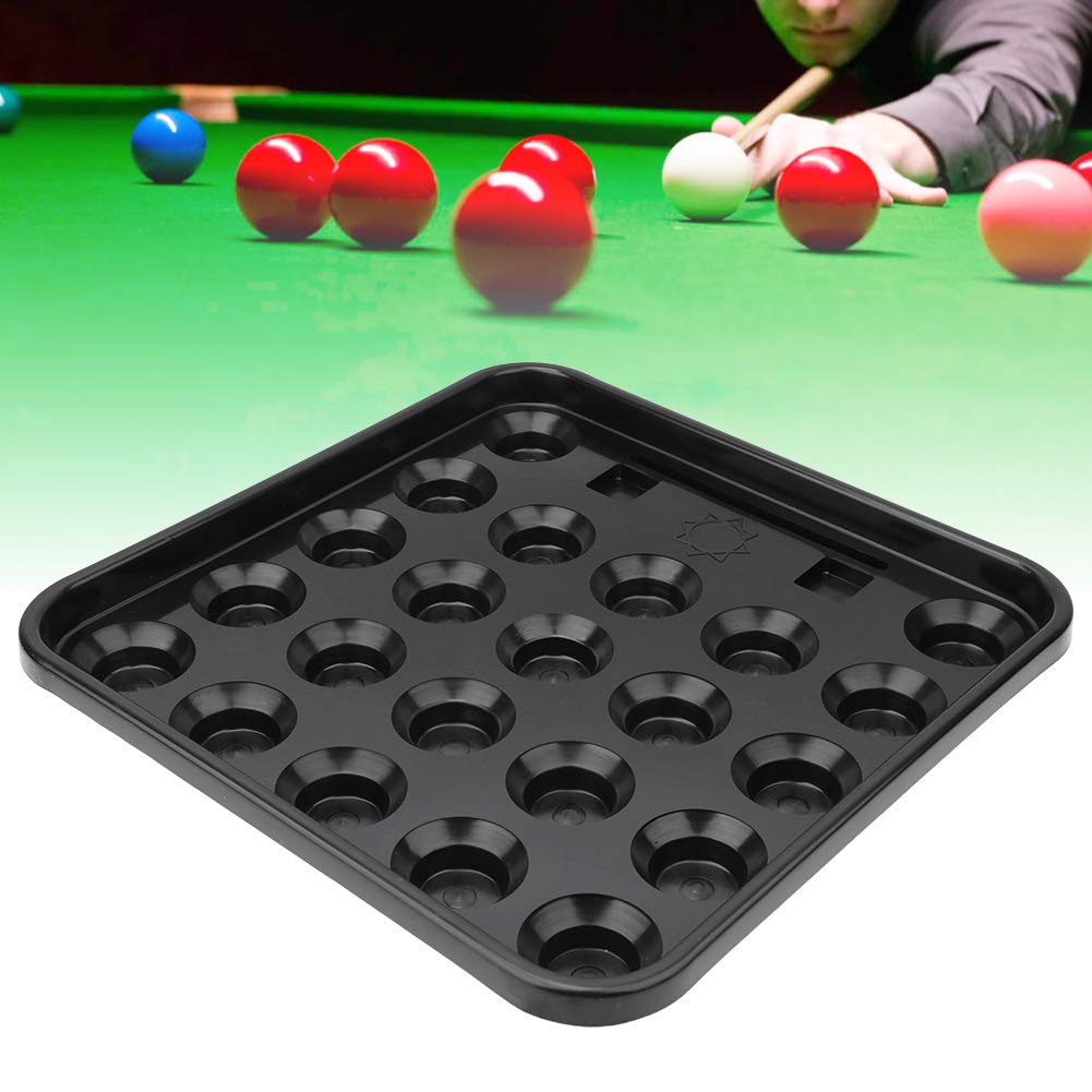 Ball Storage MIGAINO Standard Billiard Ball Tray Black Plastic Pool ...