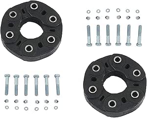 Amazon.com: DRIVE SHAFT FLEX JOINT DISC KIT fits Mercedes FRONT + REAR ...