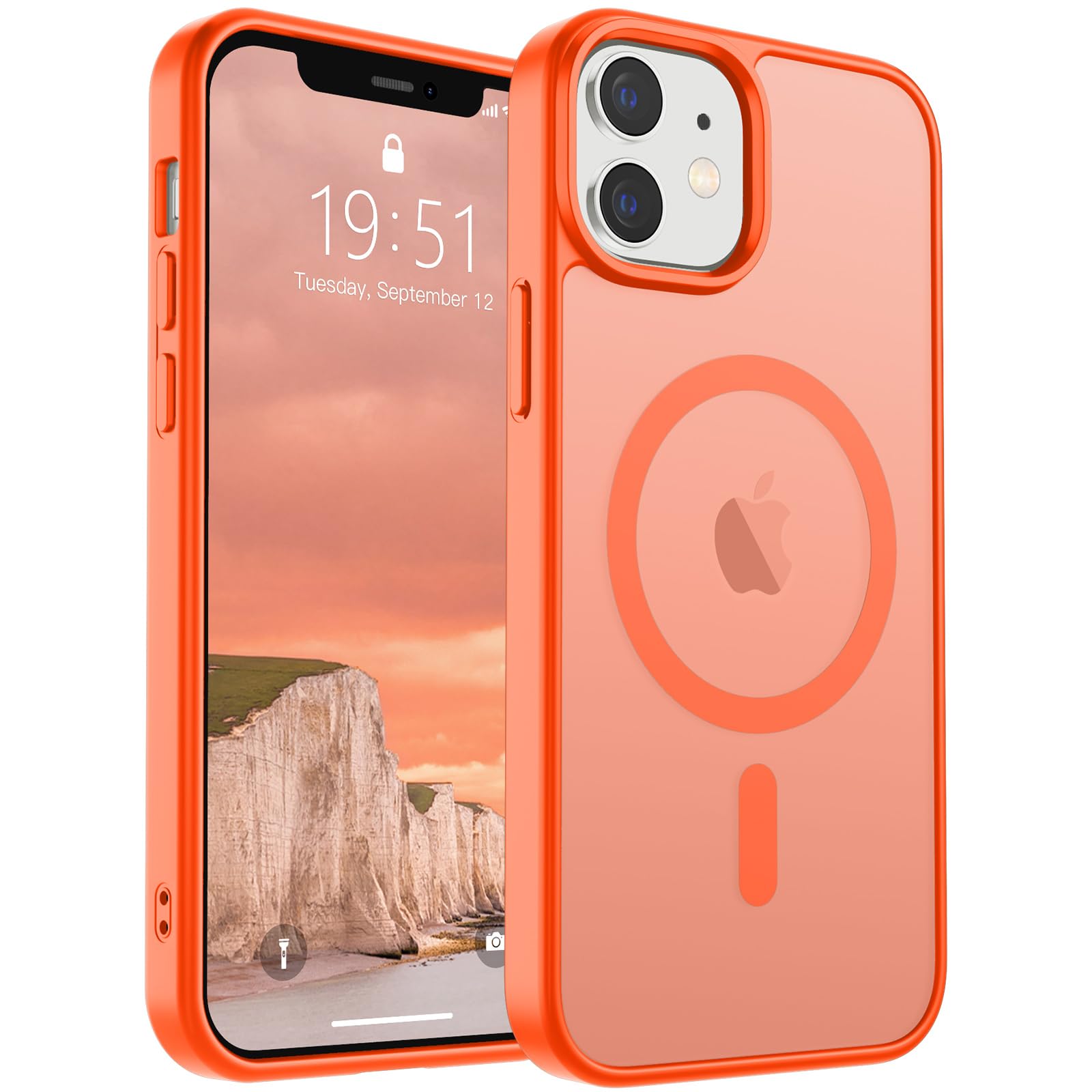 Amazon.com: SUPFINE Magnetic for iPhone 12 Case/iPhone 12 Pro Case ...