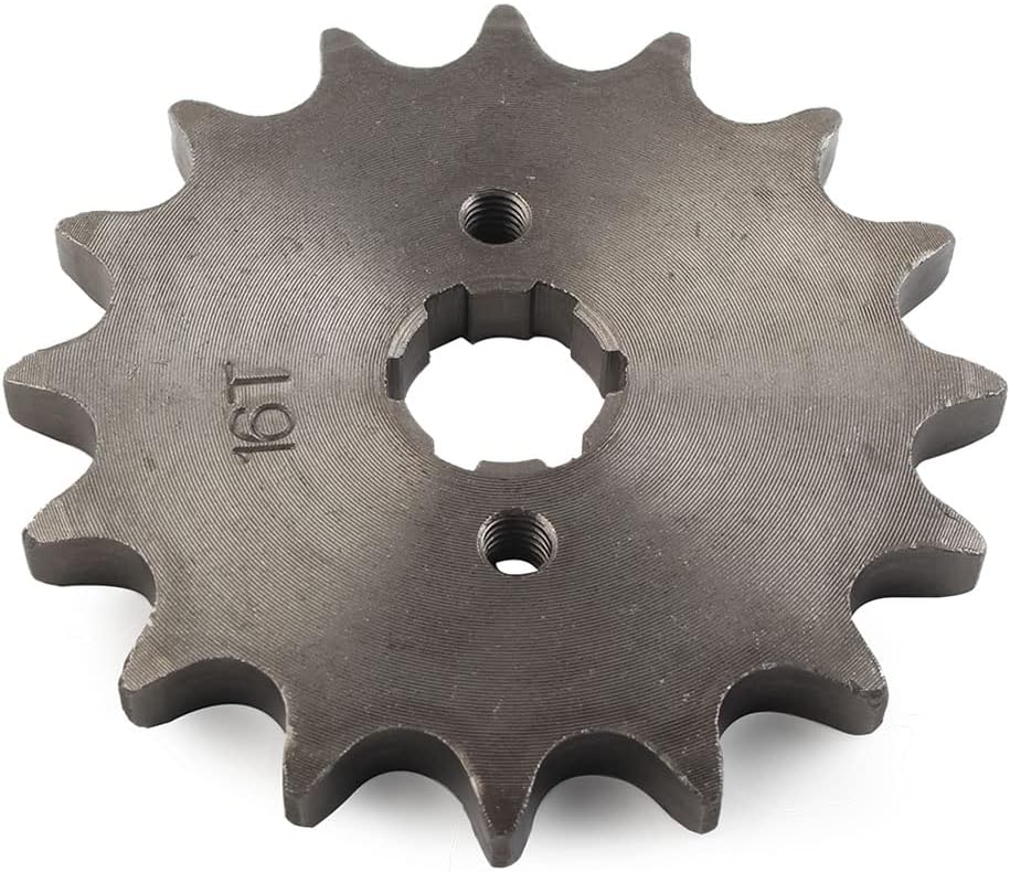 Amazon.com: DAMAI 530 16T Chain Front Sprocket Cog Kit 20mm for 125cc ...