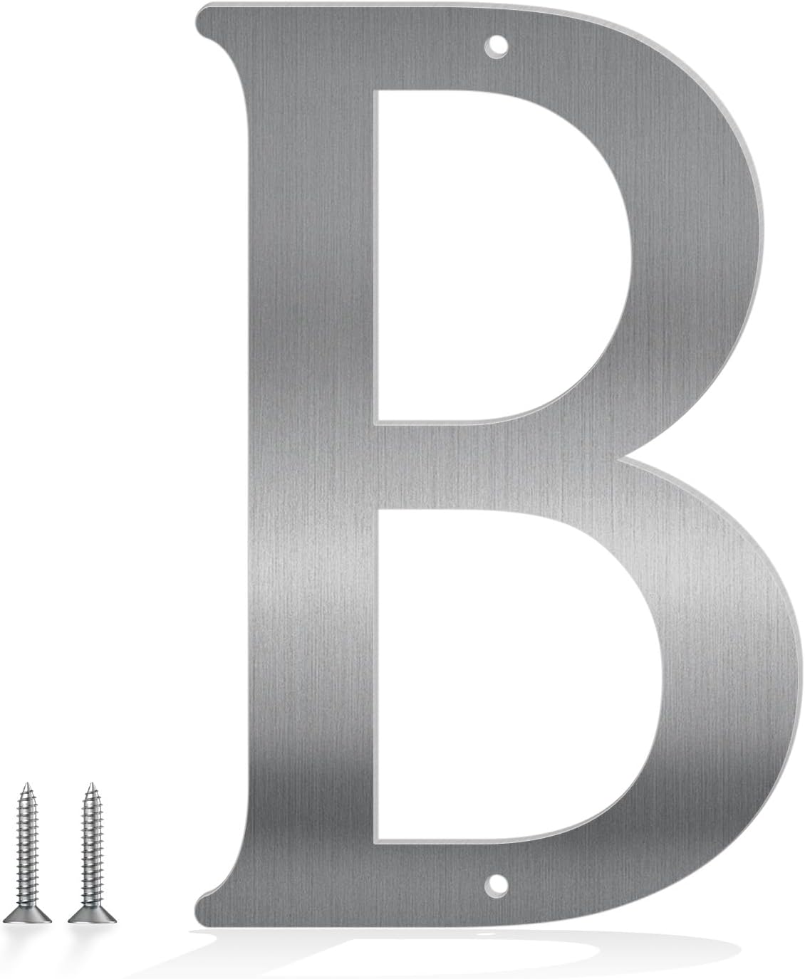 Amazon.com: 3 Inch Stainless Steel Silver House Numbers, Silver Metal ...