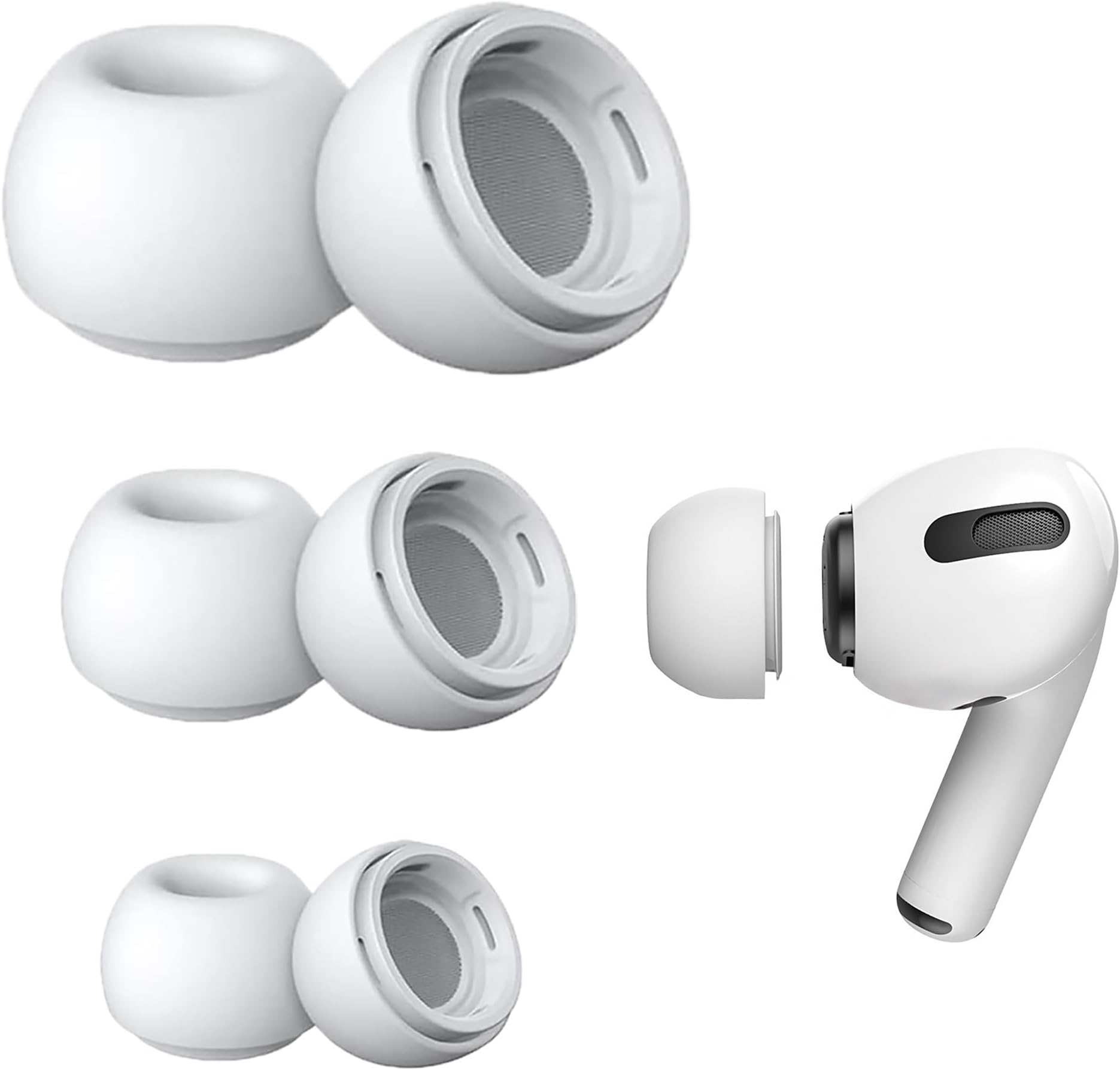 Senshuomy Replacement Earbuds for Airpods Pro,Premium Noise Isolation ...