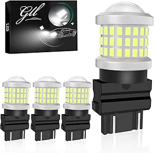 Amazon.com: GLL 3157 3156 3057 3157A 4057 4157 LED Bulb White,Super ...