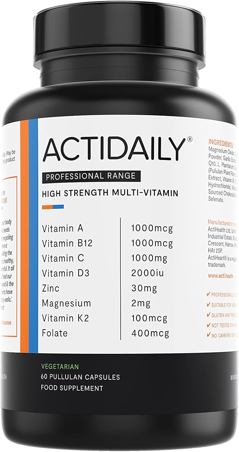 ActiDaily Multivitamin & Mineral Capsules | Essential Nutrients ...