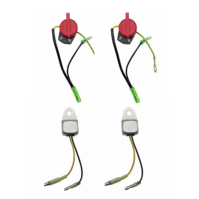 Buy YAMAKATO On Off Switch Engine Kill Switch with Oil Sensor OEM Parts ...