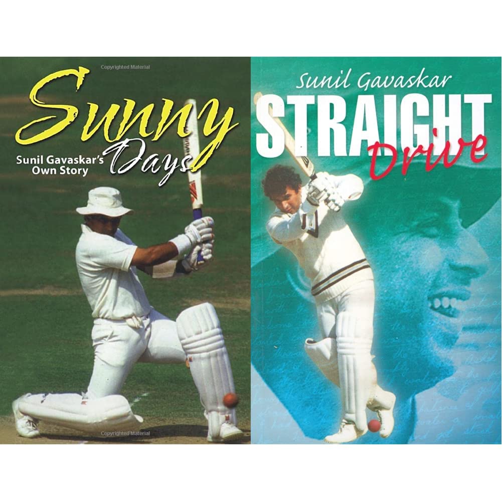 Buy Sunny Days: Sunil Gavaskar's Own Story + Straight Drive (Set of 2 ...