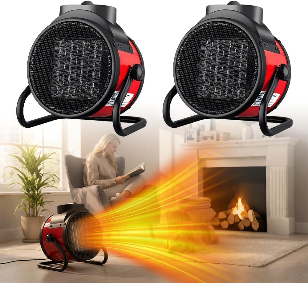 Amazon.com: Saker Powerful Portable Heating Cannon, 1500W PTC Fast ...