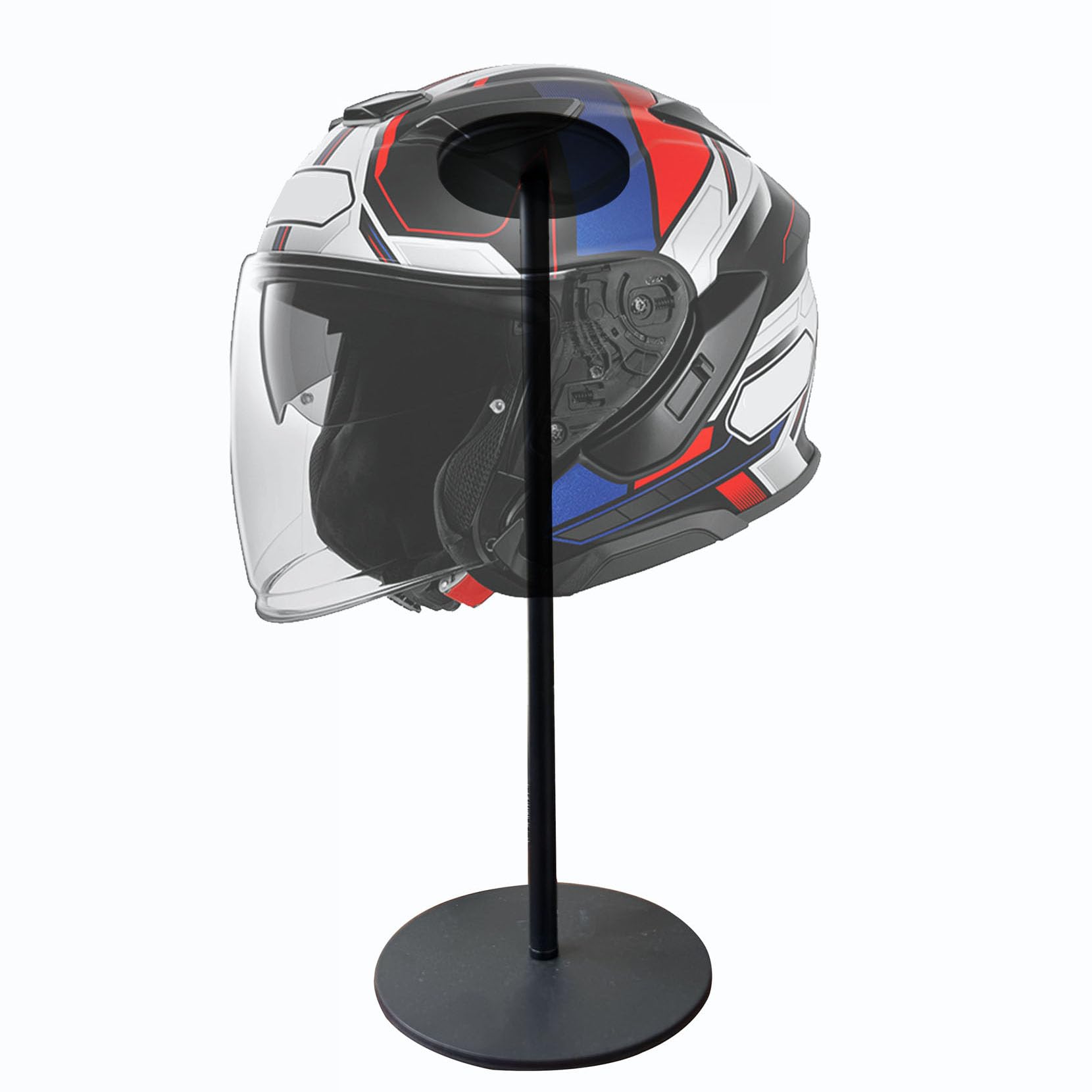 Motorbike Helmet Holder Metal Helmet Display Stand Motorcycle Helmet ...